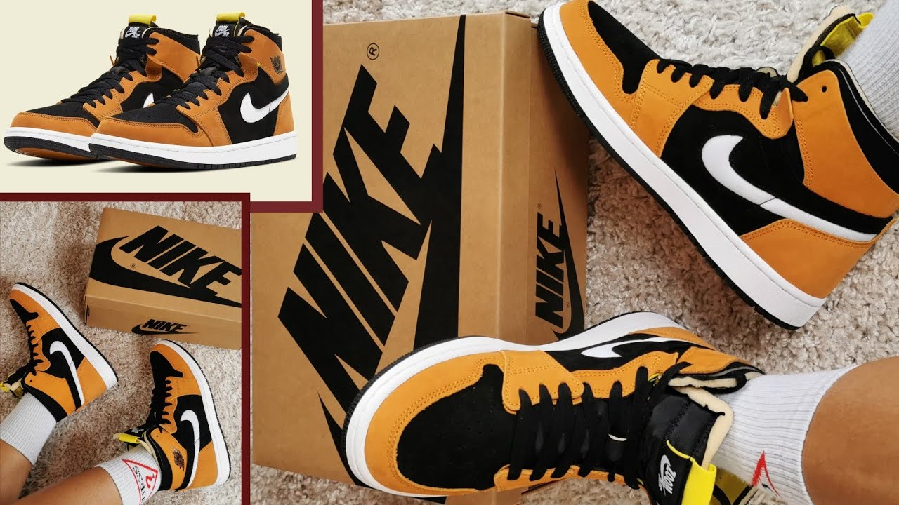 Air Jordan 1 High Zoom Air Cmft Black Monarch - סטייל פקטורי